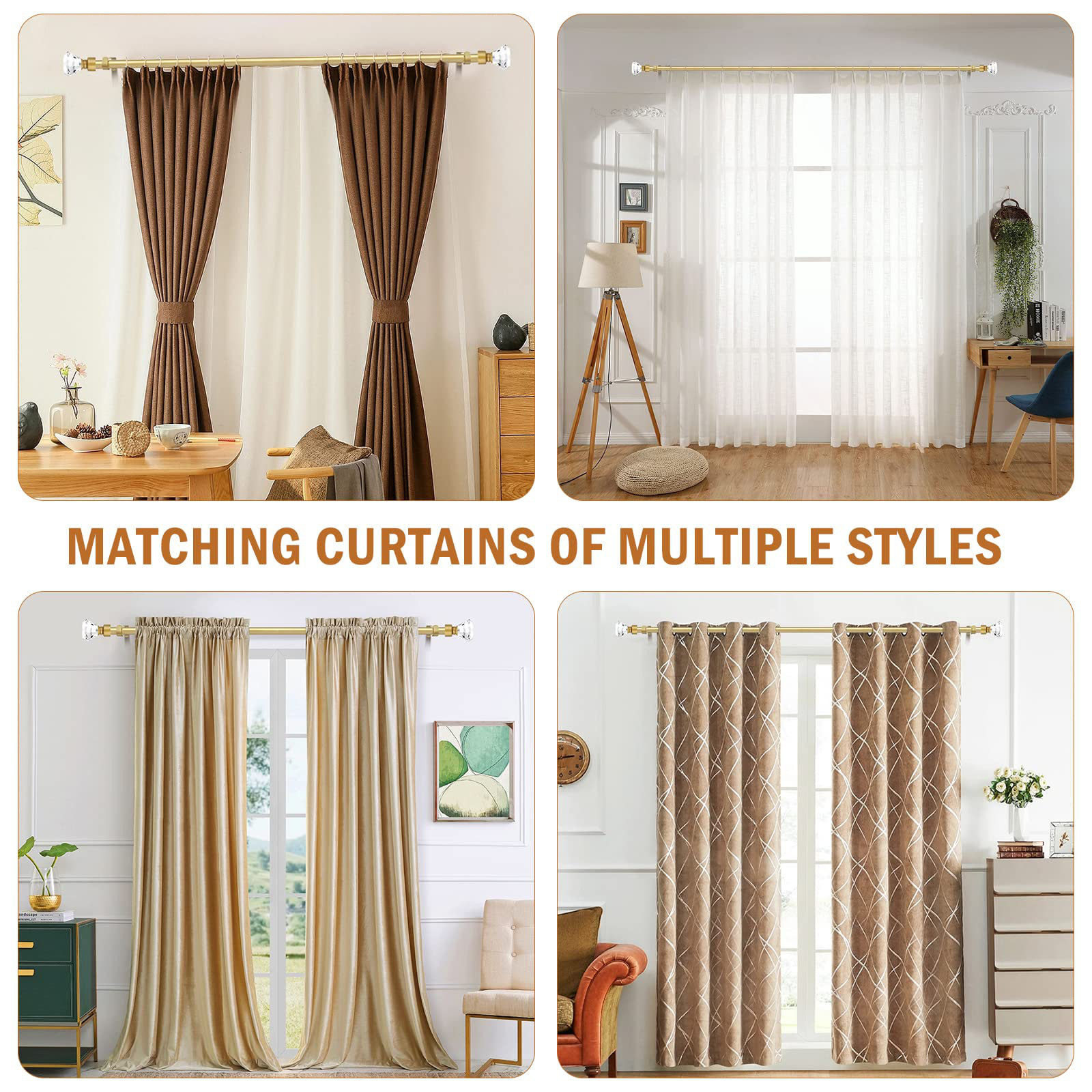 MARLIN MANUFACTURING COMPANY, INCORPORATED Gold 1 Pack Window Treatment ...