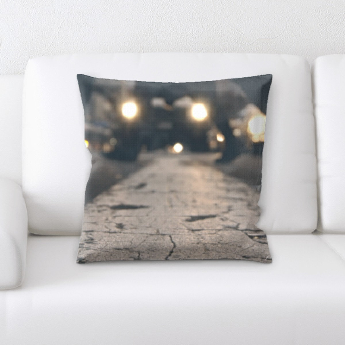 Latitude Run® Grandview Walking front of the Lights Throw Pillow | Wayfair
