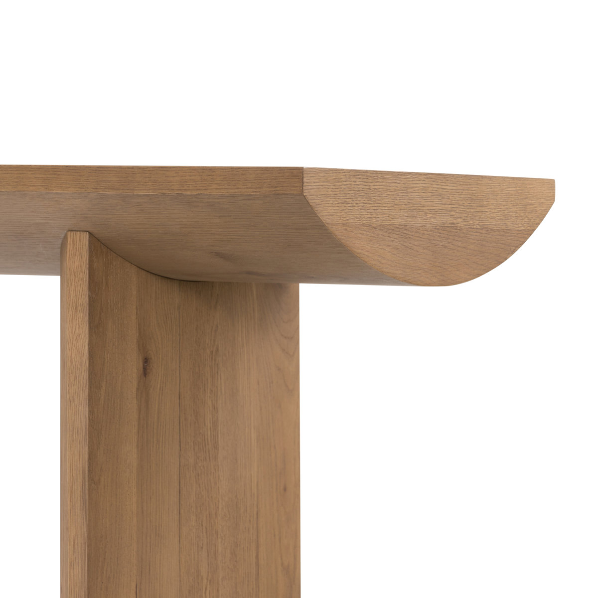 Four Hands Pickford Console Table - Dusted Oak Veneer & Reviews | Perigold