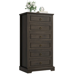 Brown Tall Dressers & Chests You'll Love | Wayfair
