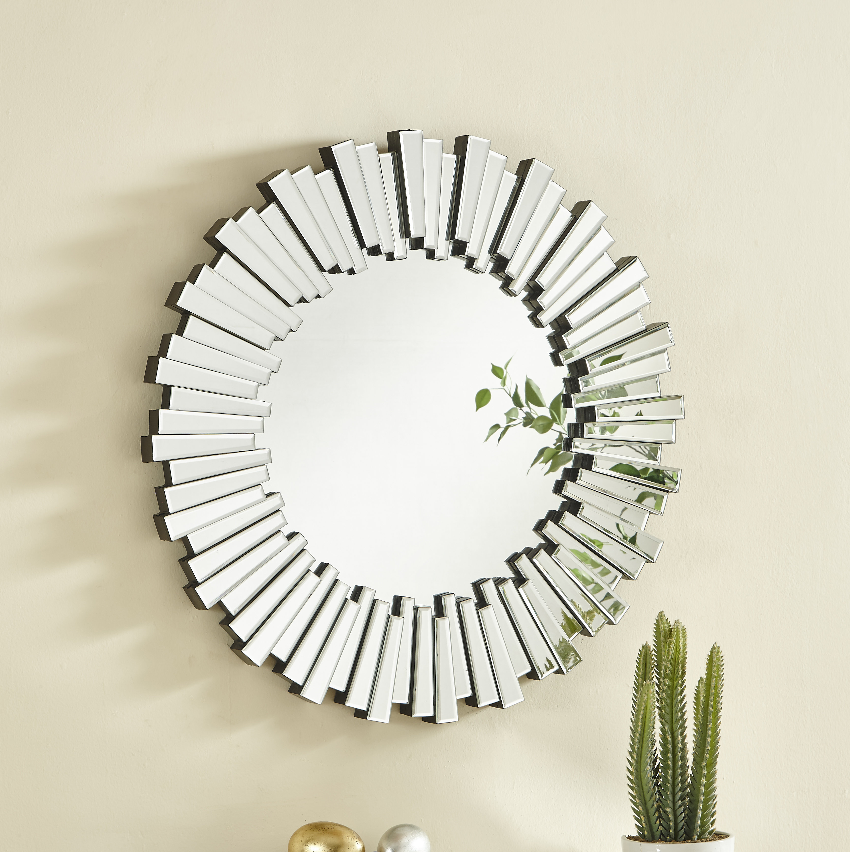 Mercer41 Wheless Round Mirror & Reviews | Wayfair
