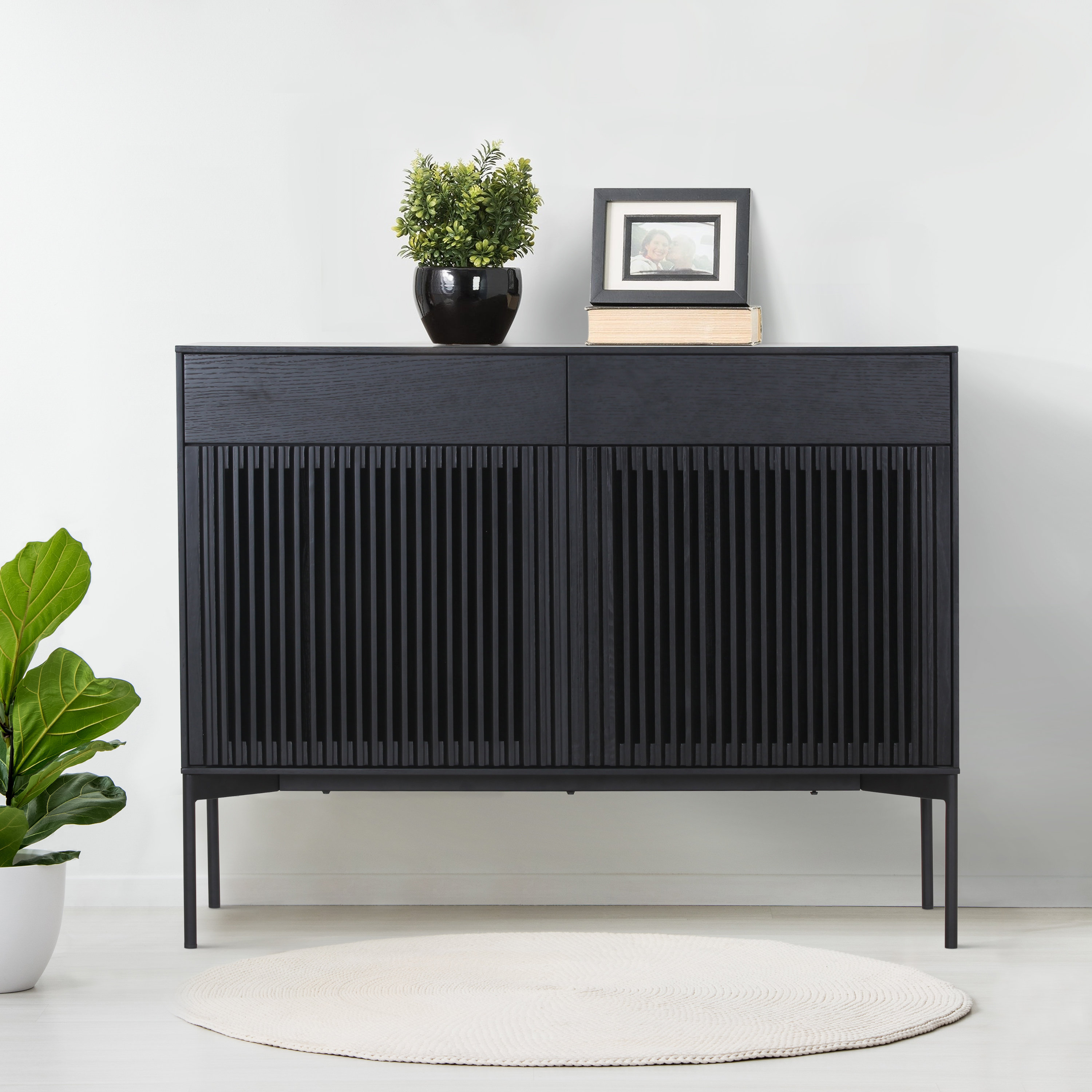 Corrigan Studio Sadella 43'' Wide 2 Drawer Server & Reviews - Wayfair ...
