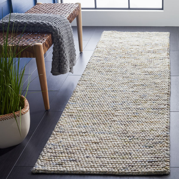 Safavieh Elle Area Rug in Ivory/Brown/Blue & Reviews | Perigold