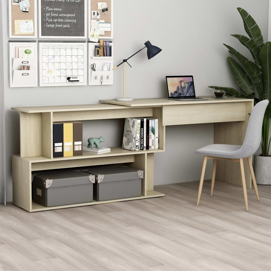 Ebern Designs Corner Desk Computer Desk Home Office Desk Workstation ...