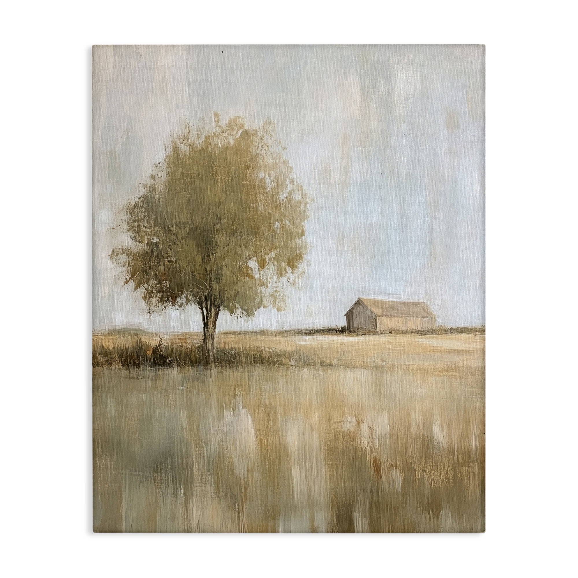 Ophelia & Co. Distant Barn and Lone Tree Canvas, design by Petal Prints ...