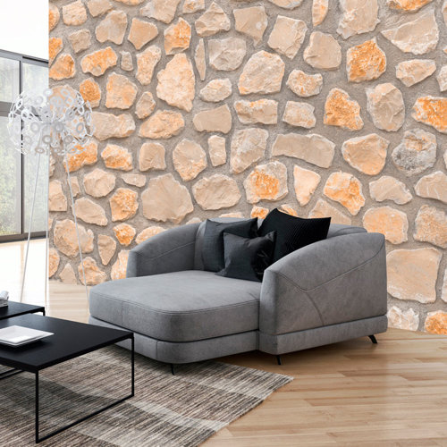 Stone Wall Murals You'll Love | Wayfair
