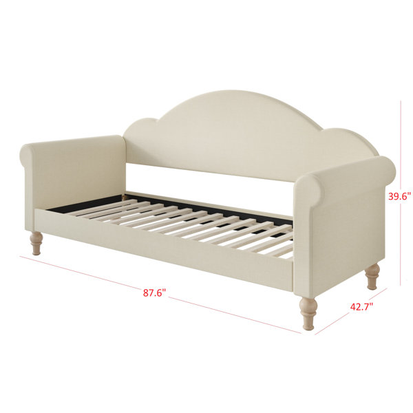Lark Manor™ Alvon Upholstered Twin Daybed "& Reviews" | Wayfair