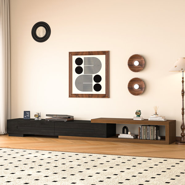 Ebern Designs Extendable Tv Stand, Modern Entertainment Center For Up ...