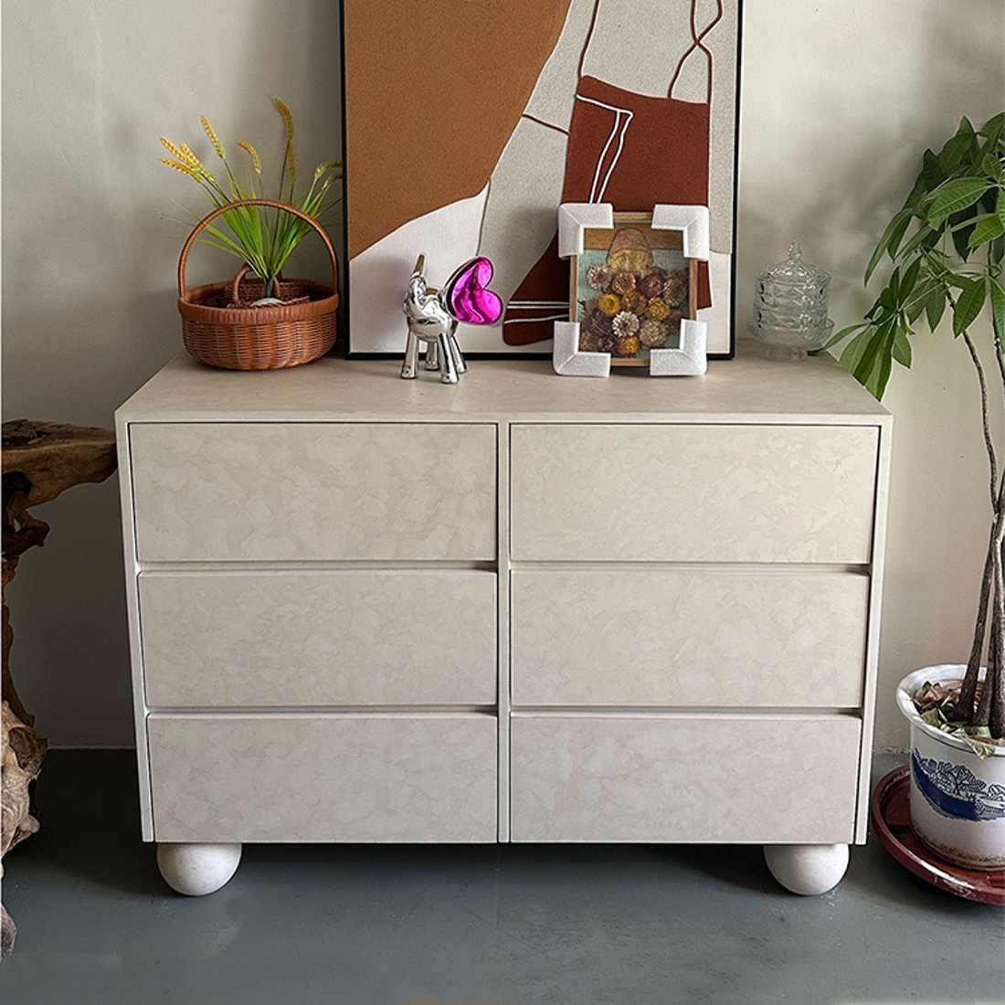 HomeLuxea Simple drawer-style storage cabinet - Wayfair Canada
