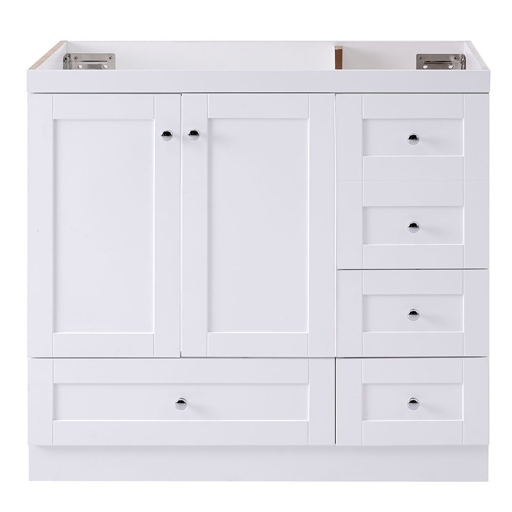 Winston Porter Eman 35.01 Single Bathroom Vanity Base Only | Wayfair