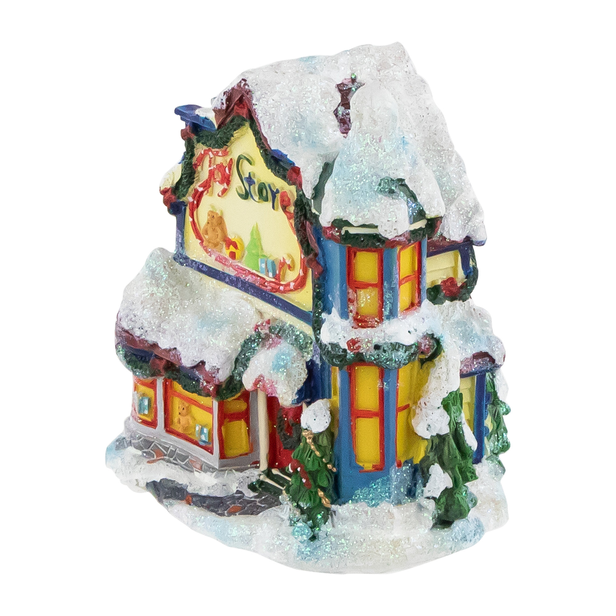 Northlight Seasonal 4" Christmas Toy Store Village Building - Wayfair ...