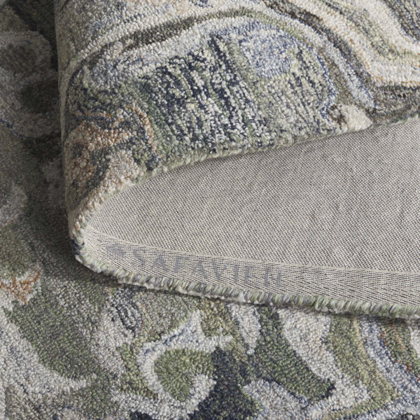 Safavieh Marquee 116 Hand Tufted Performance Abstract Rug & Reviews ...