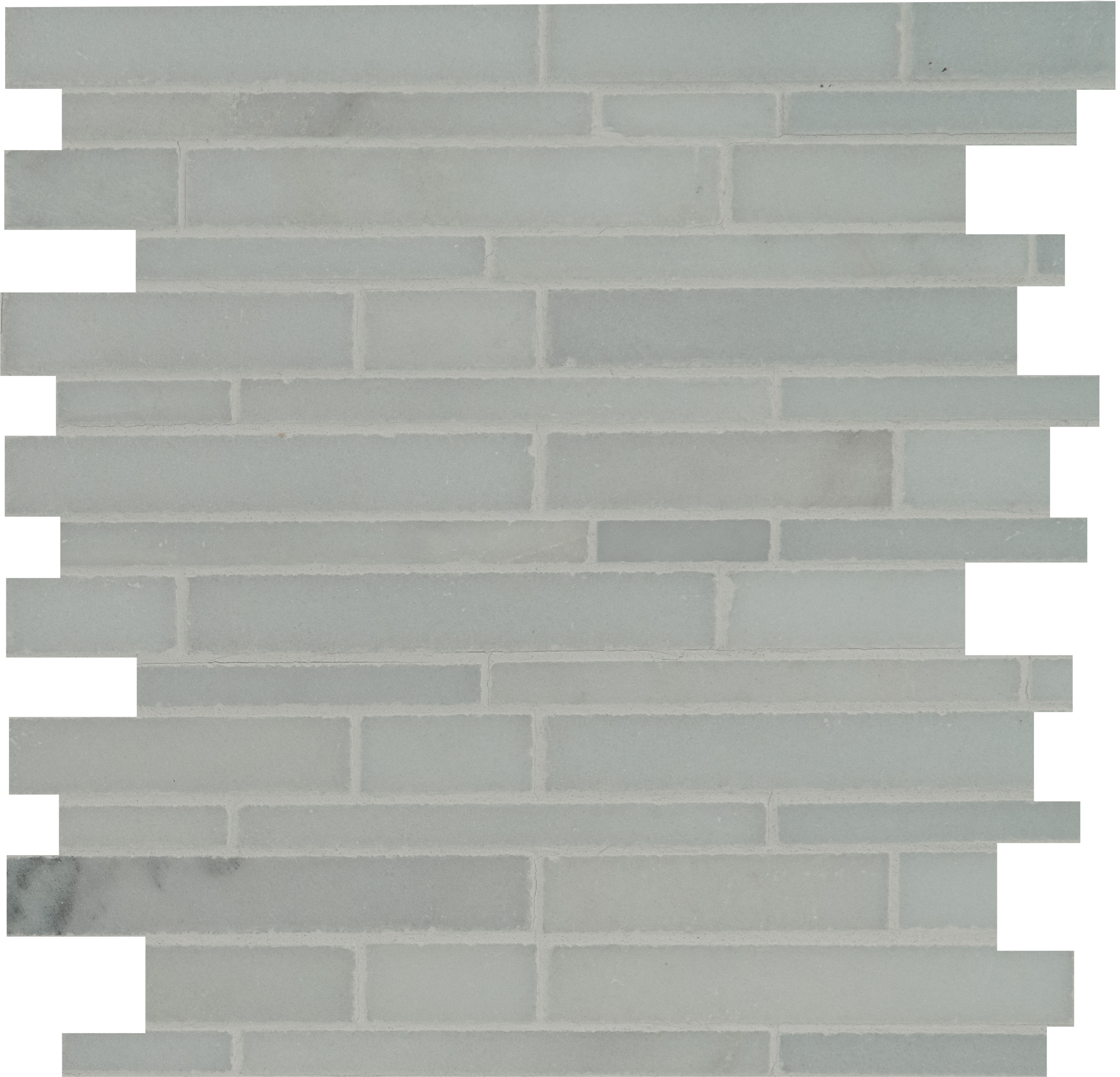 Ackland Greecian Iona Mist Interlocking 12 in. x 12 in. Polished Marble ...