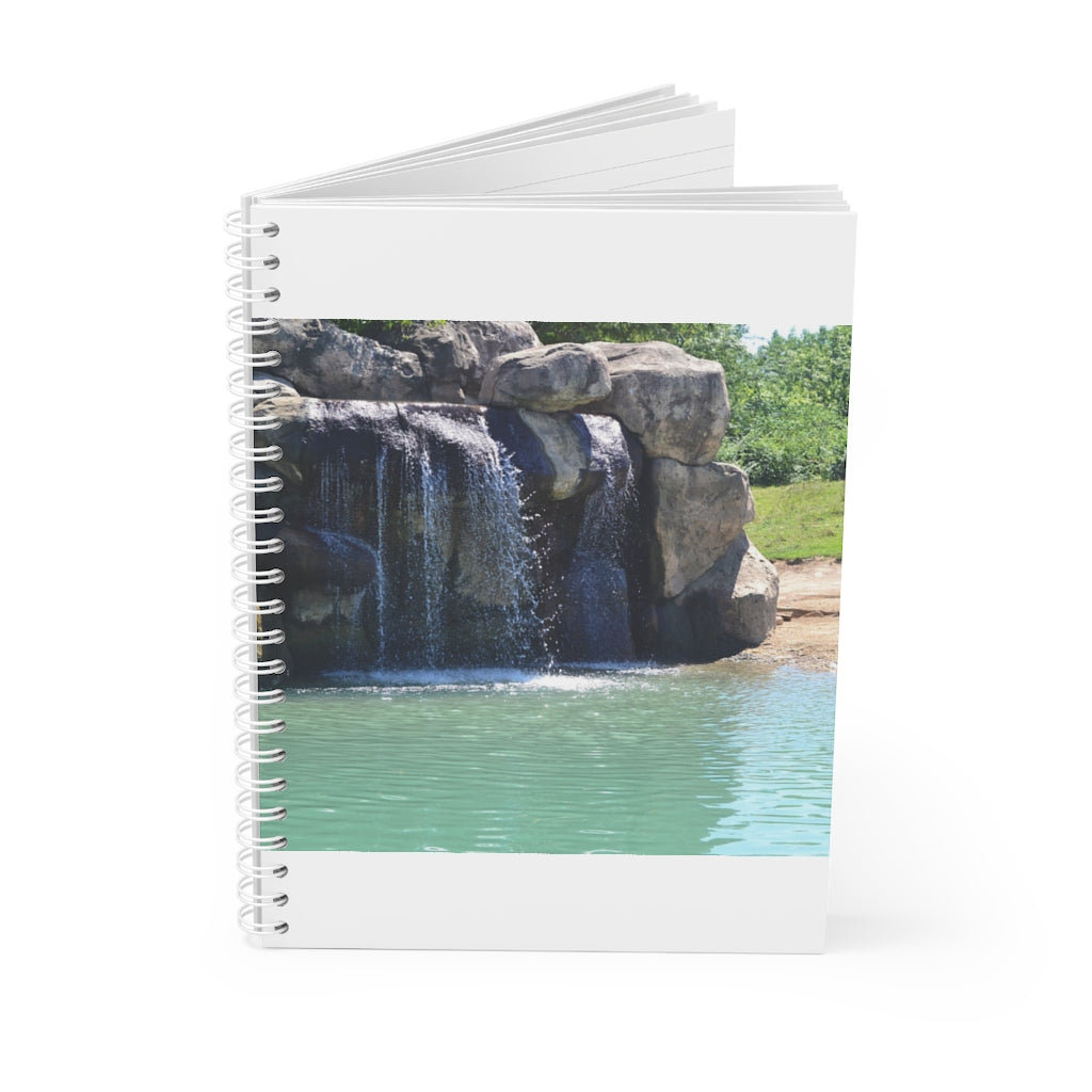 Marick Booster Rock Waterfall Spiral Notebook | Wayfair