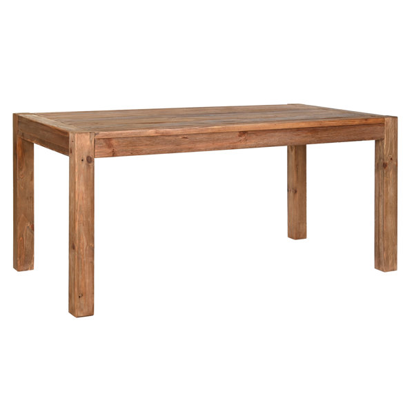 Union Rustic Nivelles Solid Wood Dining Table | Wayfair.co.uk