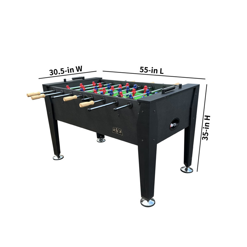 KICK Foosball Tables Kick Hades 55" Foosball Table | Wayfair