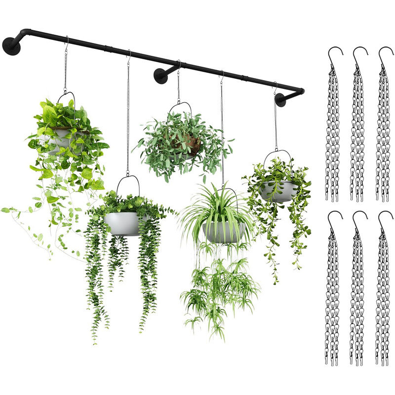 Williston Forge Plant Hanger Indoor with 6 Hanging Chains Hanging ...