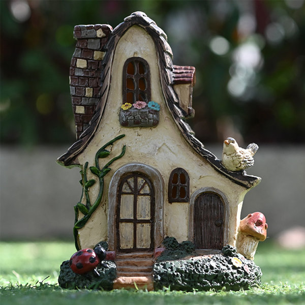 Happy Larry Acree House Fairy Garden Statue | Wayfair.co.uk