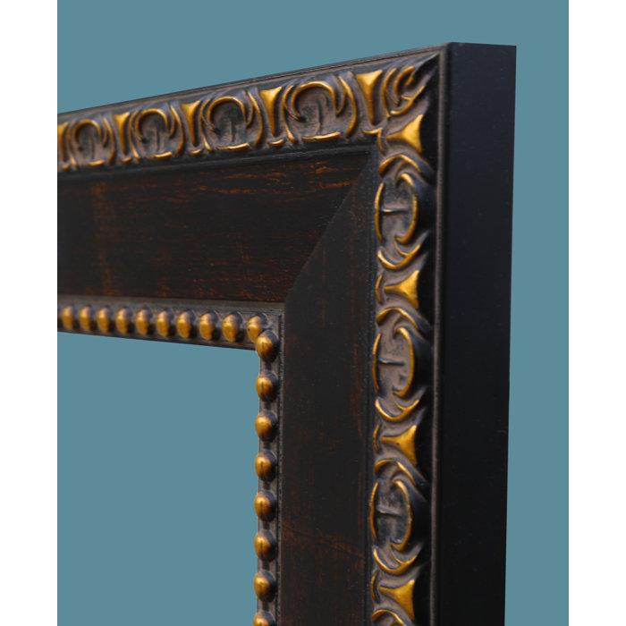 Astoria Grand Derrell Solid Wood Rectangle Wall Mirror | Wayfair