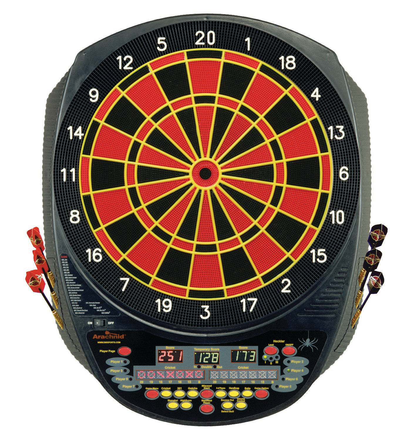 Arachnid Interactive 6000 Electronic Dart Board Game & Reviews | Wayfair