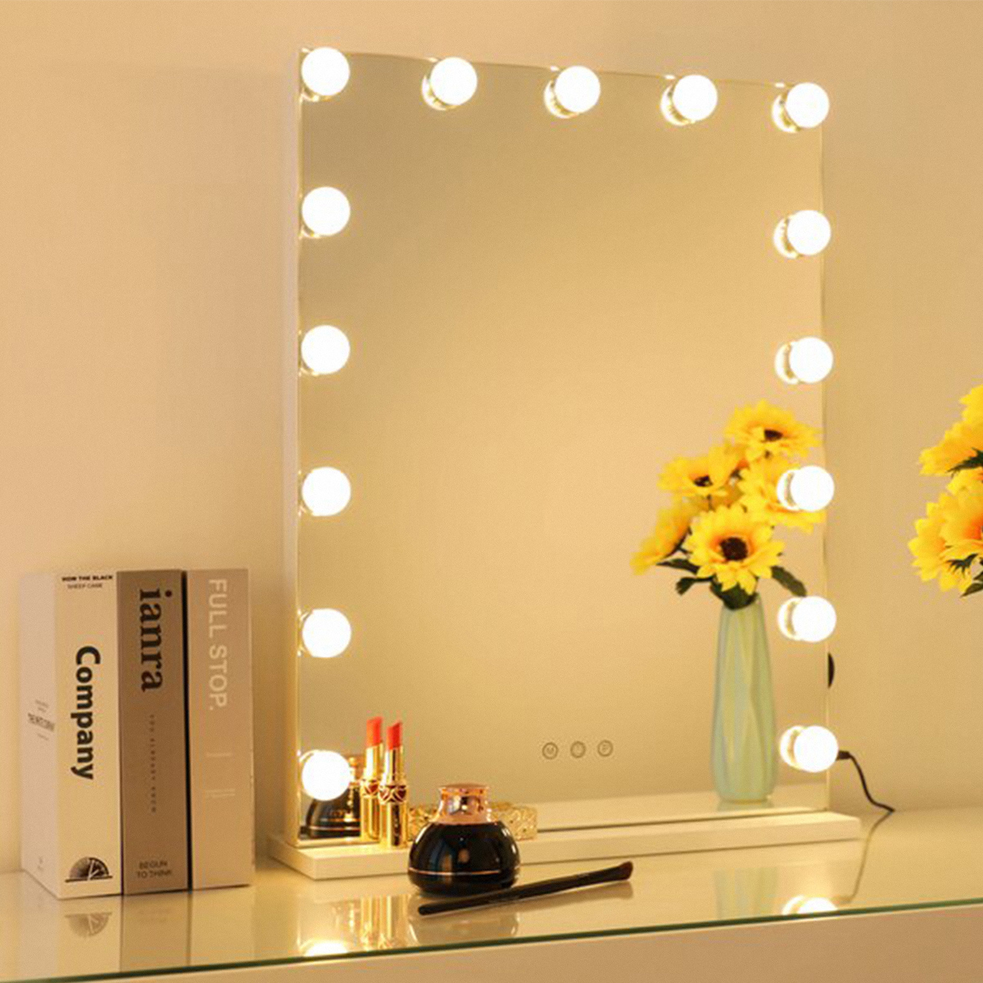 Ebern Designs Cumbess 10-Light Dimmable LED Vanity Lights For Mirror ...