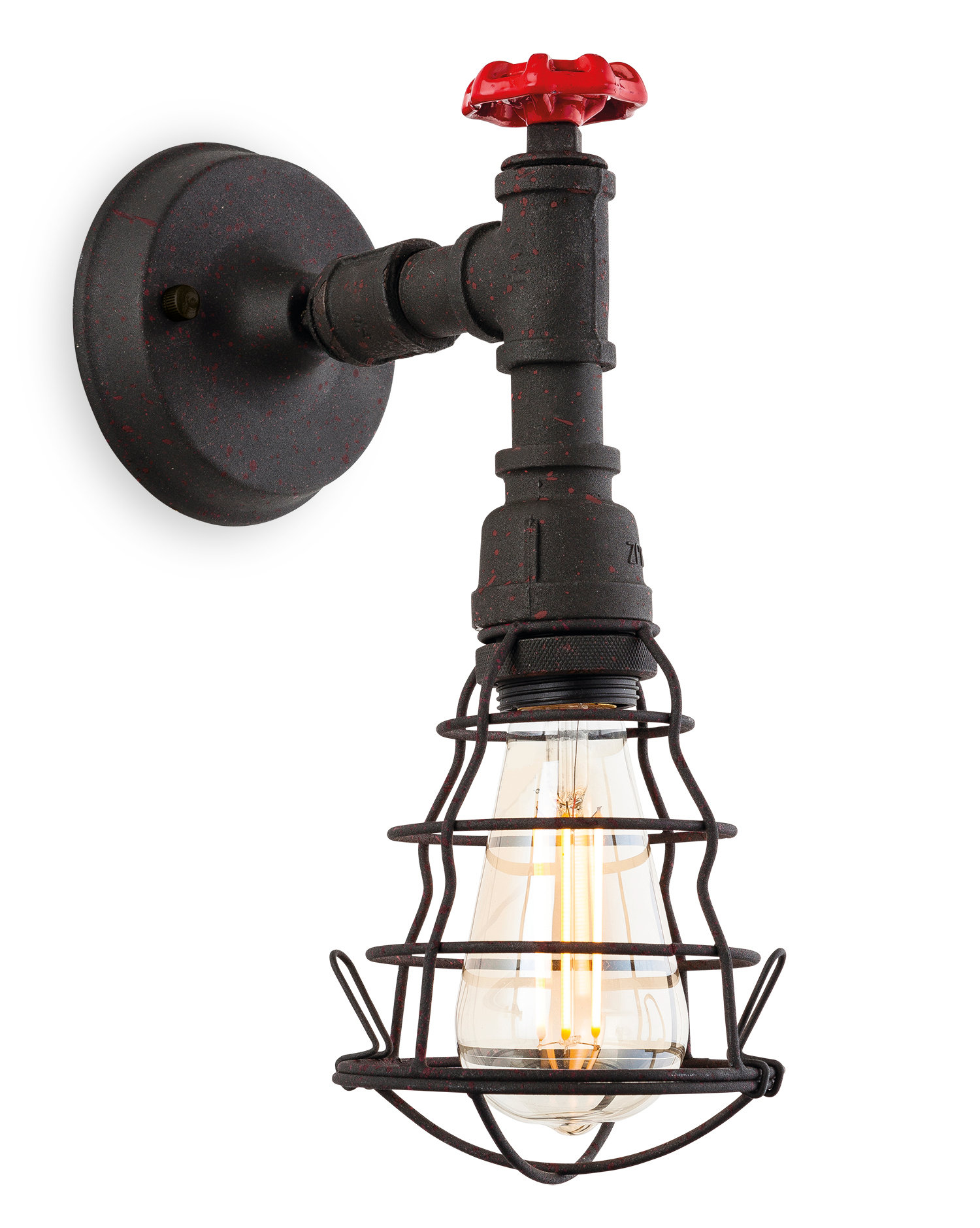 Firstlight Factory 1-Light Armed Sconce | Wayfair.co.uk