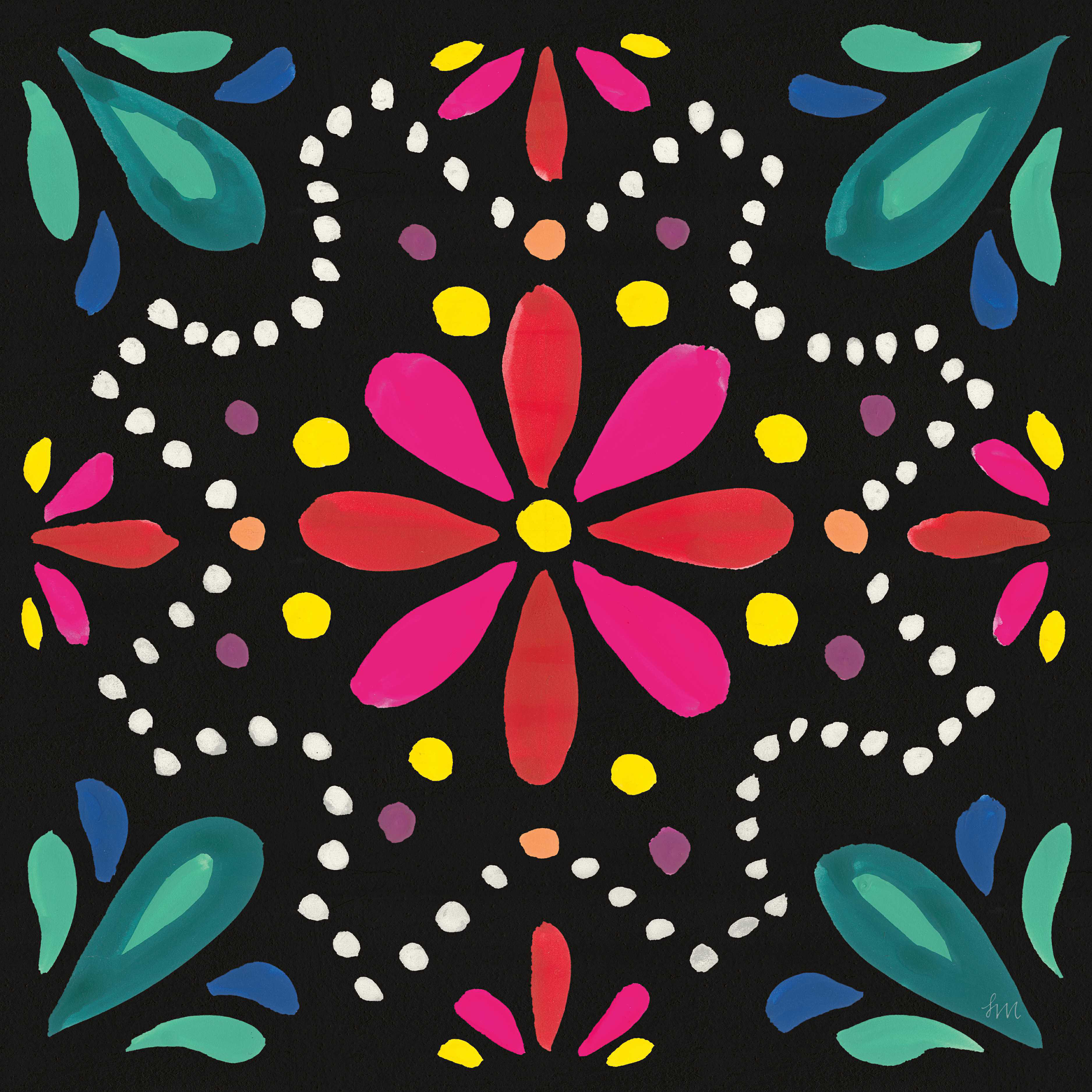 Red Barrel Studio Floral Fiesta Tile II - Wayfair Canada