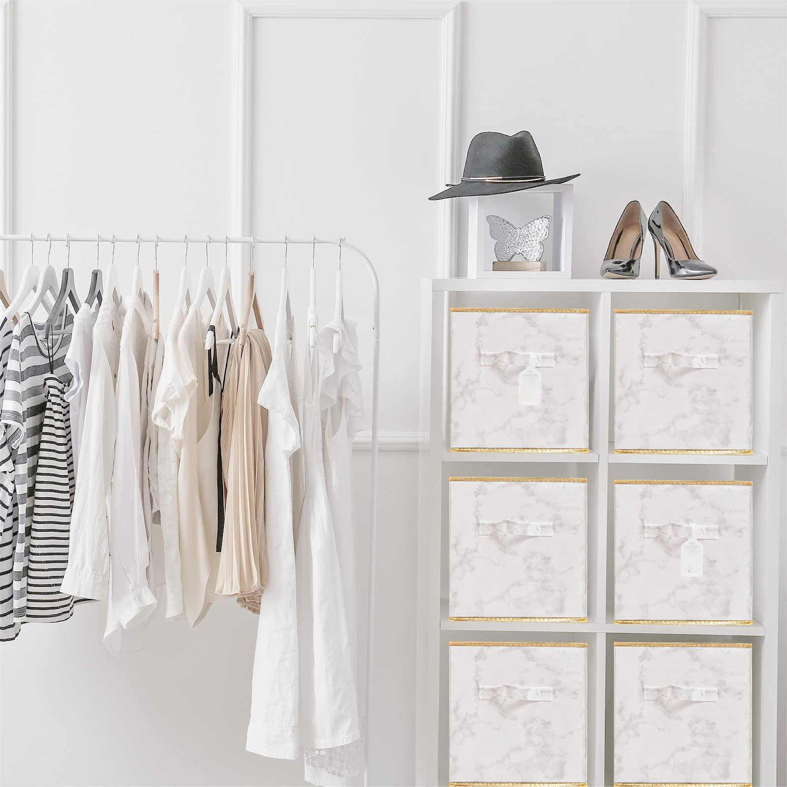 Brayden Studio Storage Cubes Organizer Bins - 11 Inch Foldable Bins ...