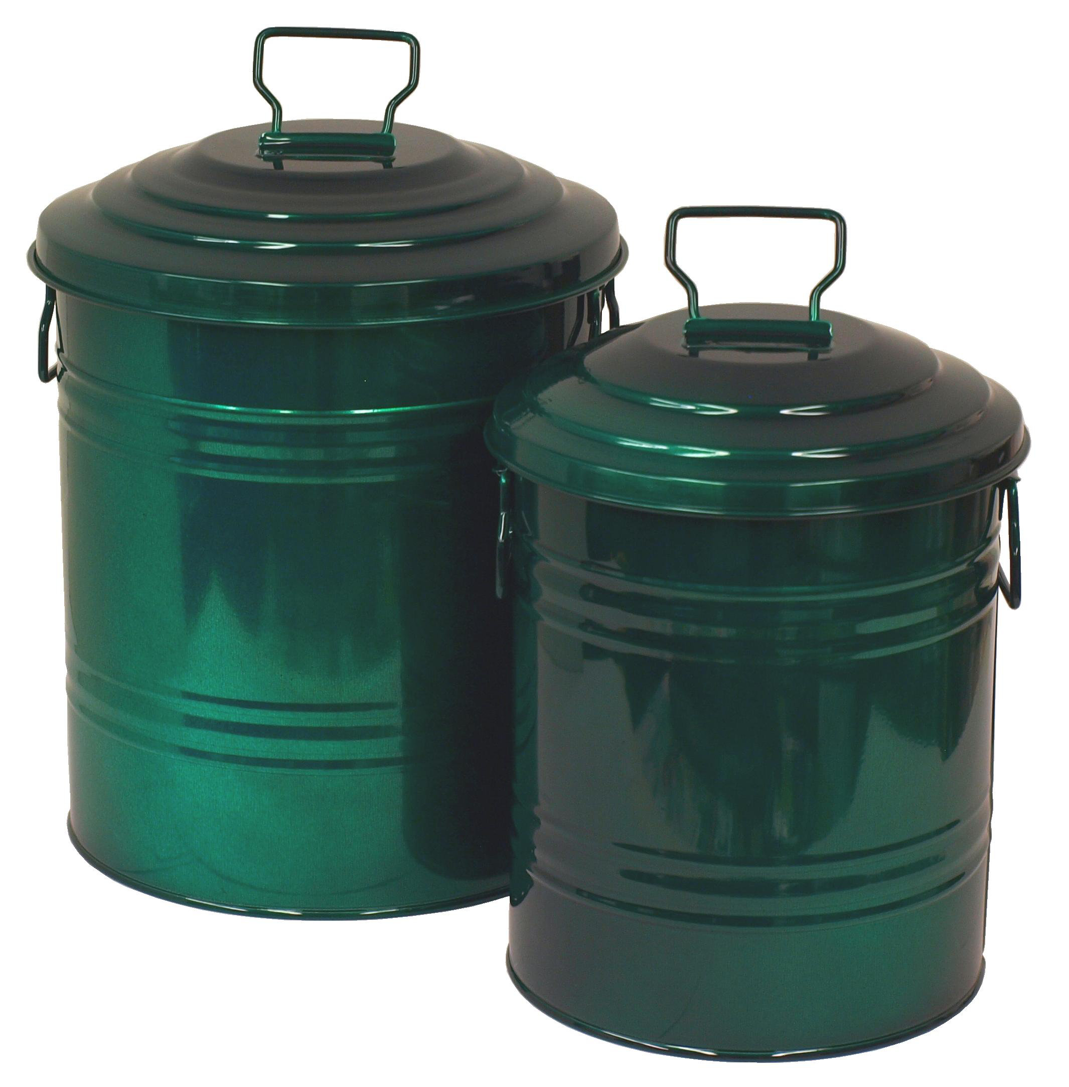 Gracie Oaks 2 Piece Galvanized Container Set & Reviews - Wayfair Canada