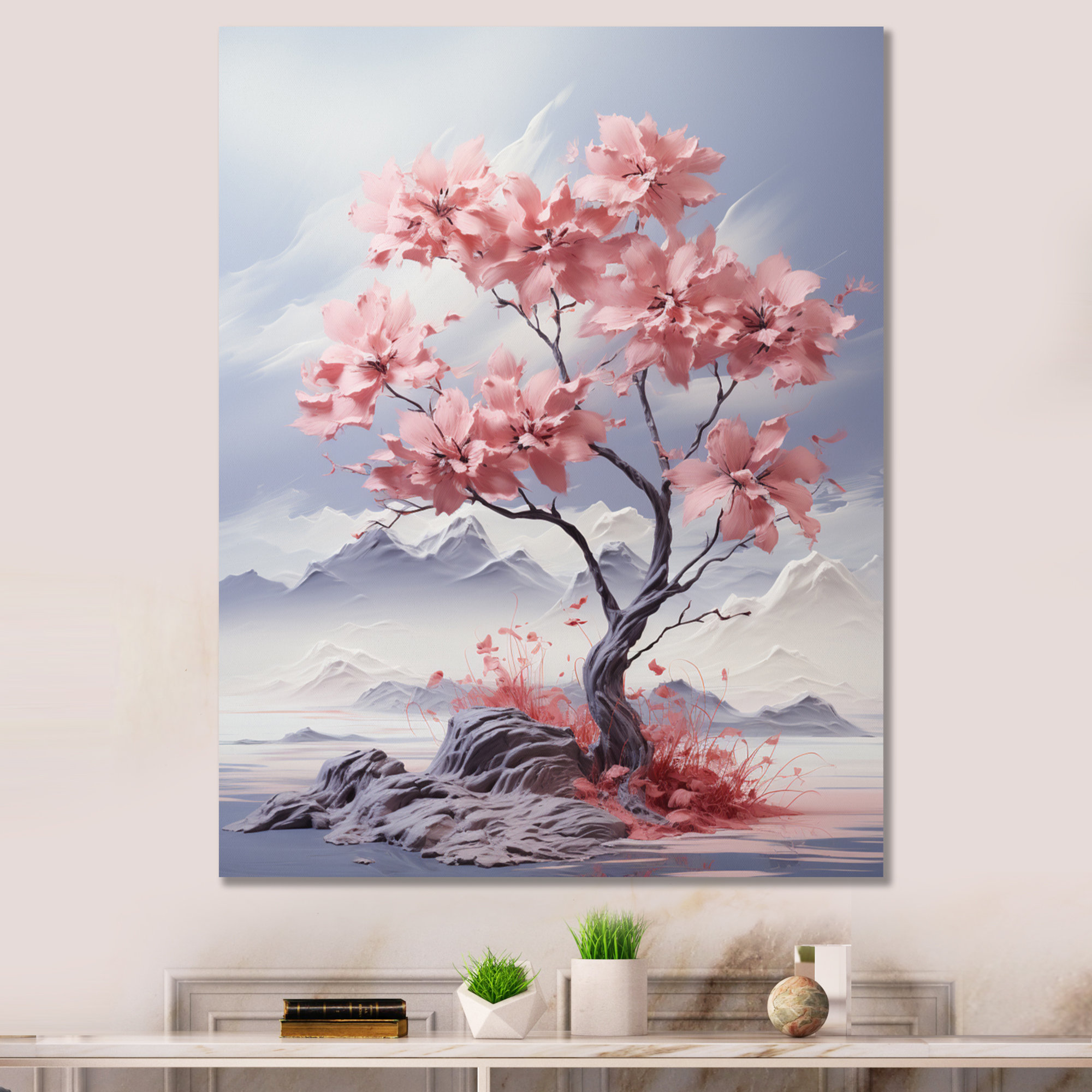 Red Barrel Studio® Tyrail Bohemian Art Whispering Tree On Canvas Print ...