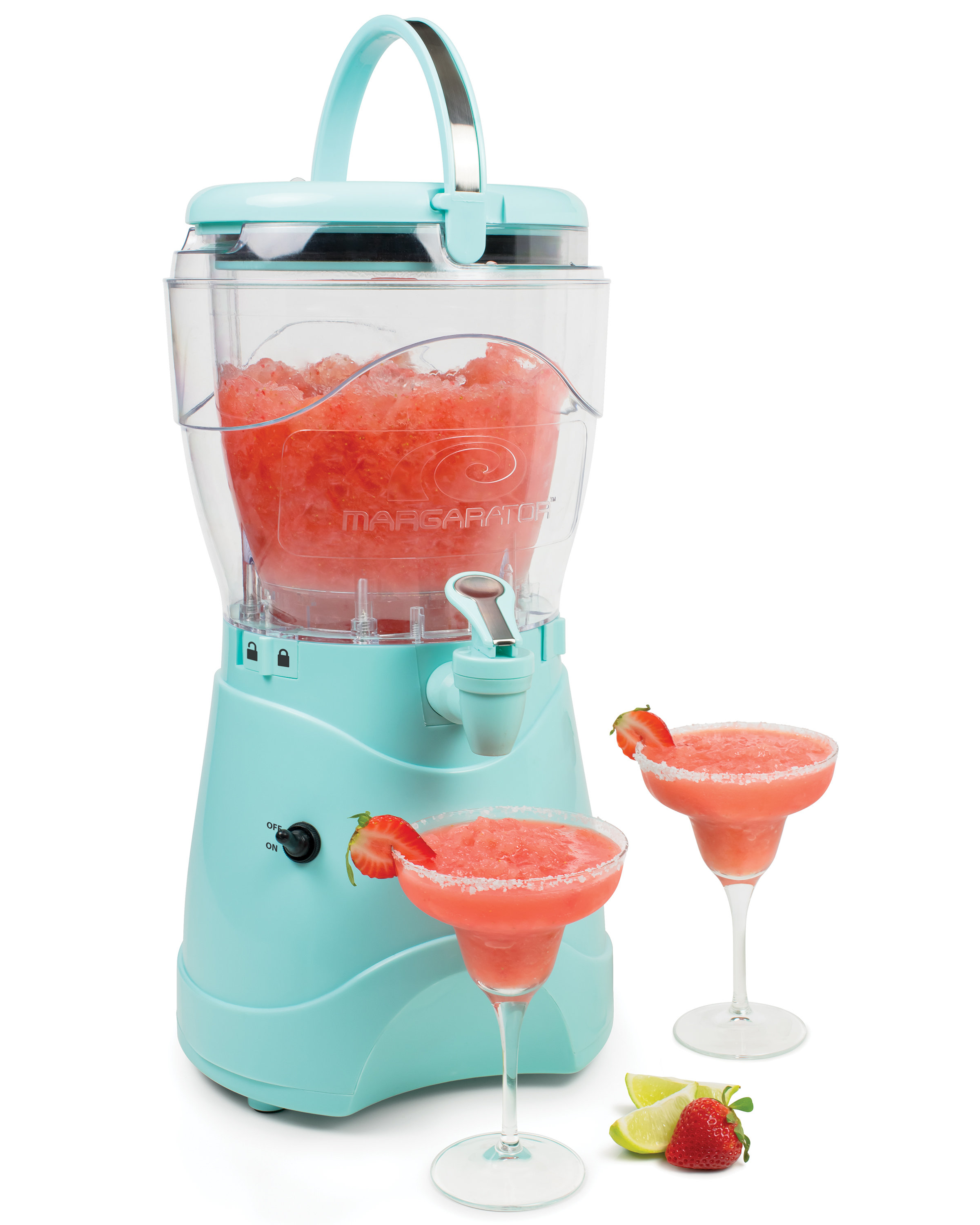 Nostalgia Margarita & Slush Machine, Makes 1 Gallon of Drinks, Easy ...