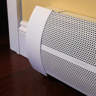 Baseboarders Elliptus Series Steel Easy Slip-On Baseboard Heater Cover ...