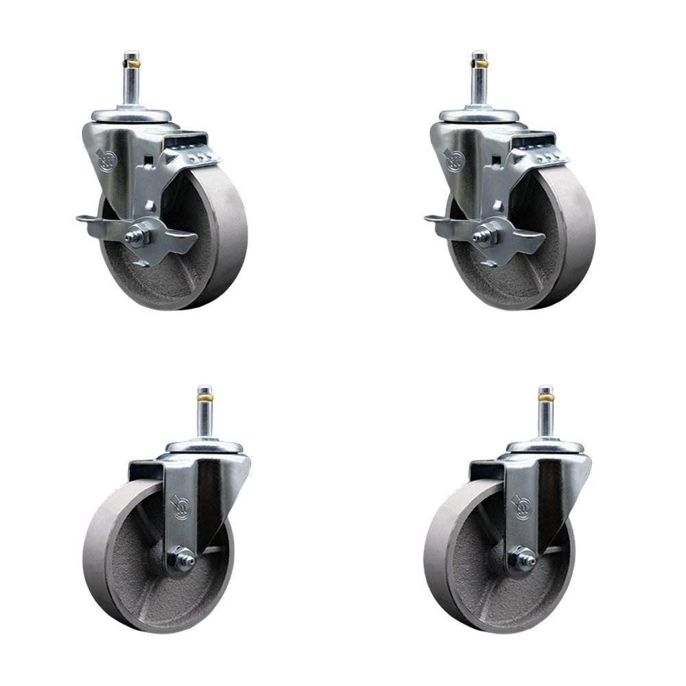 Service Caster Grip Ring Stem Caster | Wayfair