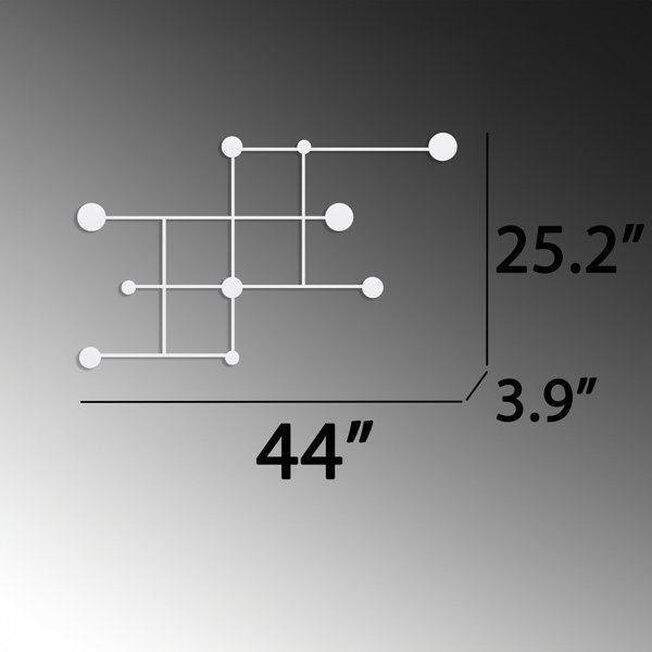 SpiritHome 10 - Hook Coat Rack | Wayfair