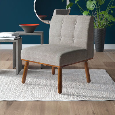 Corrigan Studio® Upholstered Slipper Chair & Reviews | Wayfair