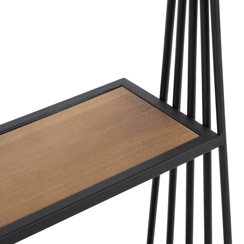 Steelside™ Mariah 3 Piece Metal Accent Shelf & Reviews | Wayfair