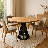 Ashford Blake Amberley Round Solid Oak Dining Table Hourglass Base ...