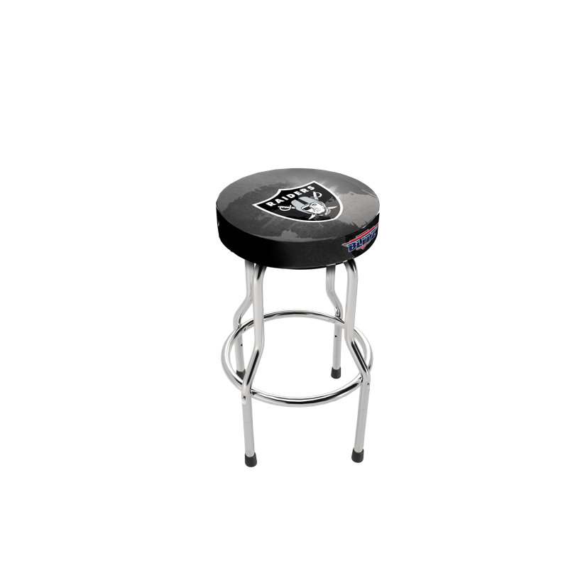 Arcade 1Up Las Vegas Raiders Adjustable NFL Blitz Team Pub Stool ...