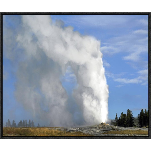 Bless international Old Faithful Geyser Spouting, Yellowstone National ...