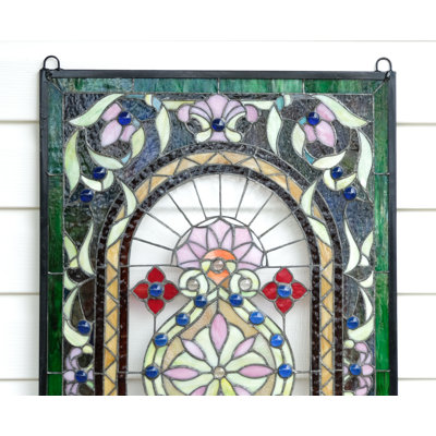 Fleur De Lis Living Geometric Window Panel | Wayfair
