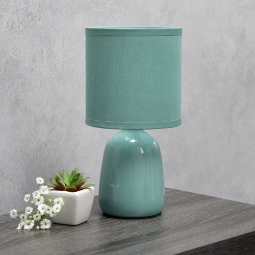 Ceramic Green Table Lamps You'll Love | Wayfair
