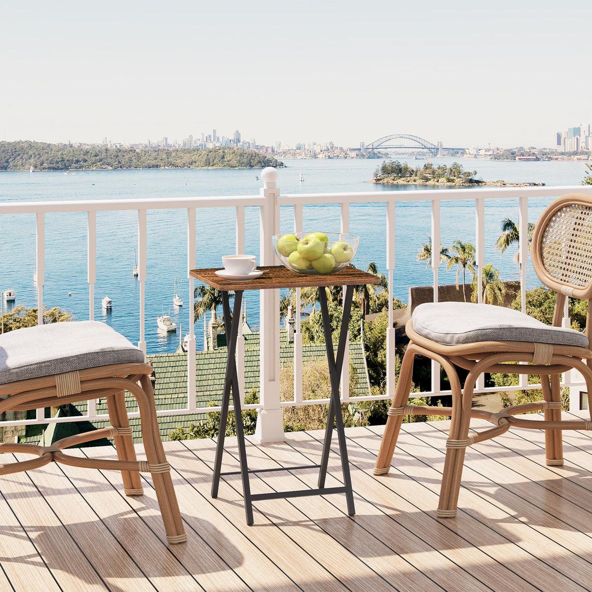 Trent Austin Design® Reinhart 26" TV Tray Table Set & Reviews | Wayfair