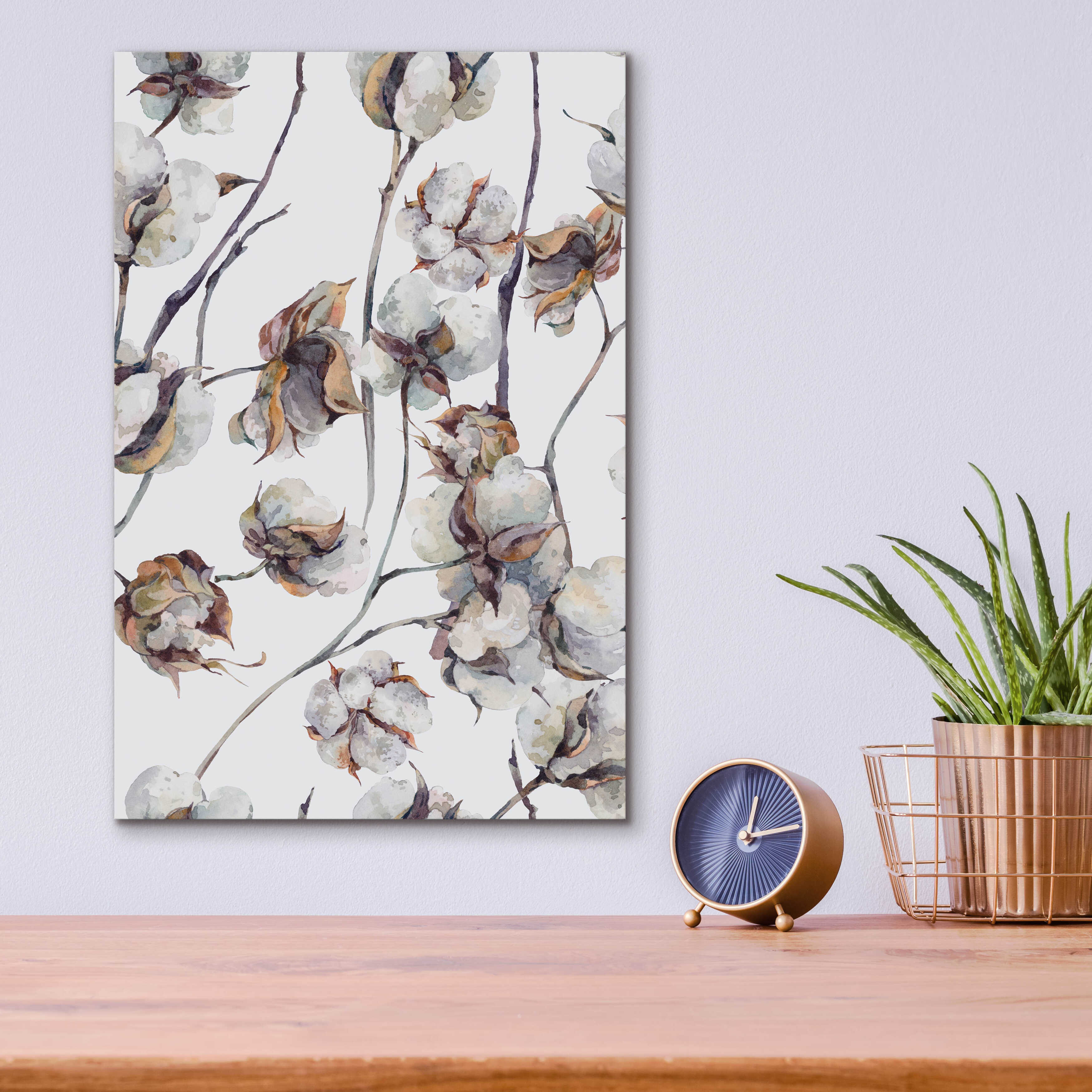 Red Barrel Studio Cotton I by Incado - Unframed Painting | Wayfair