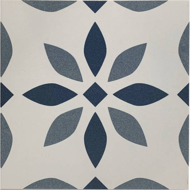 Moroccan Mosaic Tile House Cadiz 12" x 12" Ceramic Patterned Wall ...