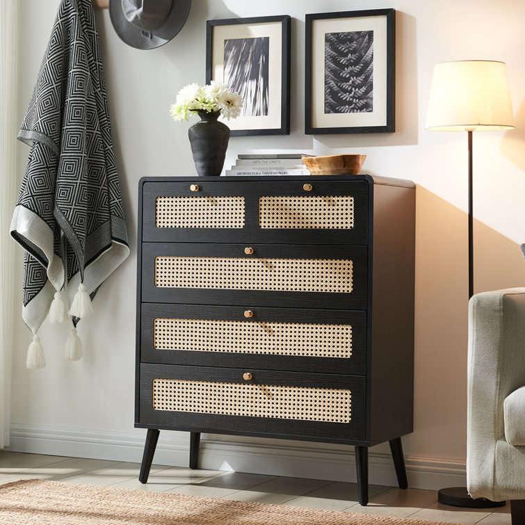 Bay Isle Home Alysun 4 - Drawer Dresser - Wayfair Canada