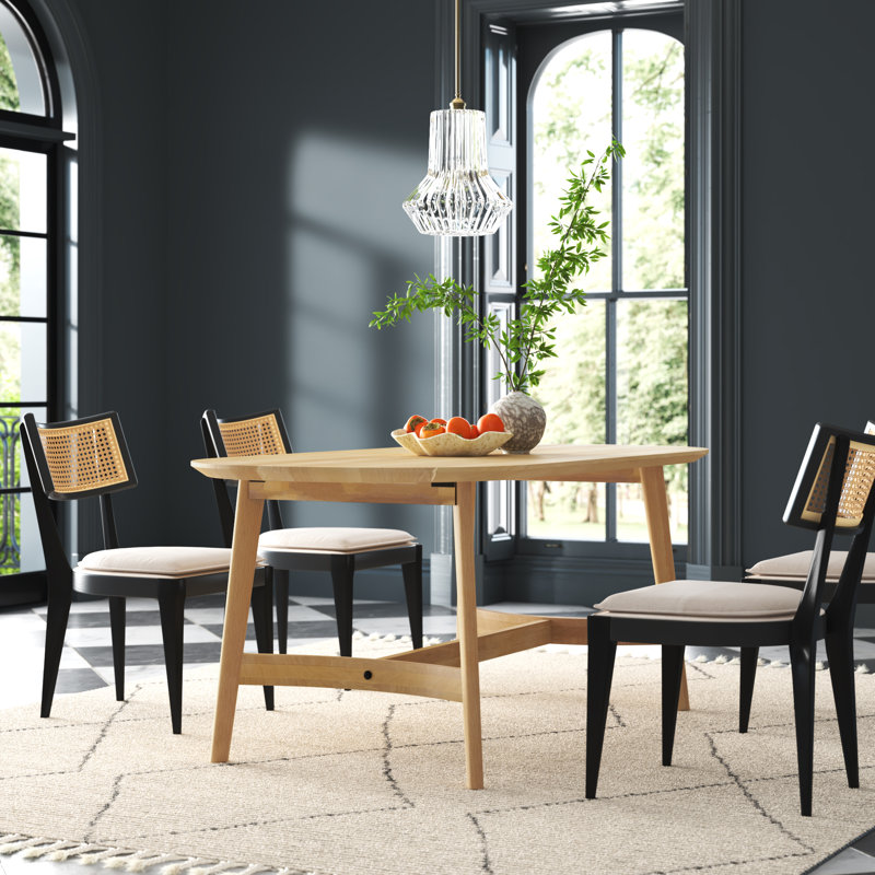 Joss & Main Signa Solid Oak Dining Table | Wayfair