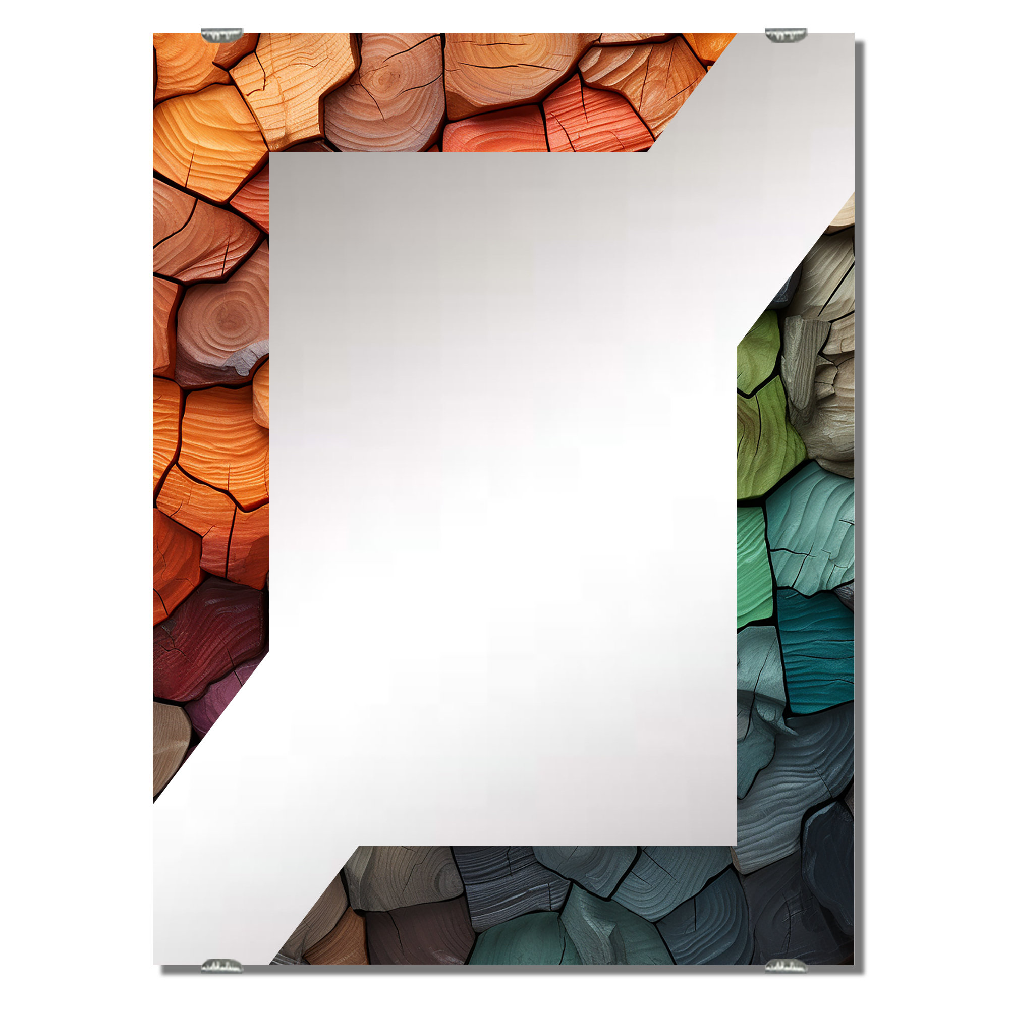 East Urban Home Vuslat - Tree Mirror Wall Decor | Wayfair