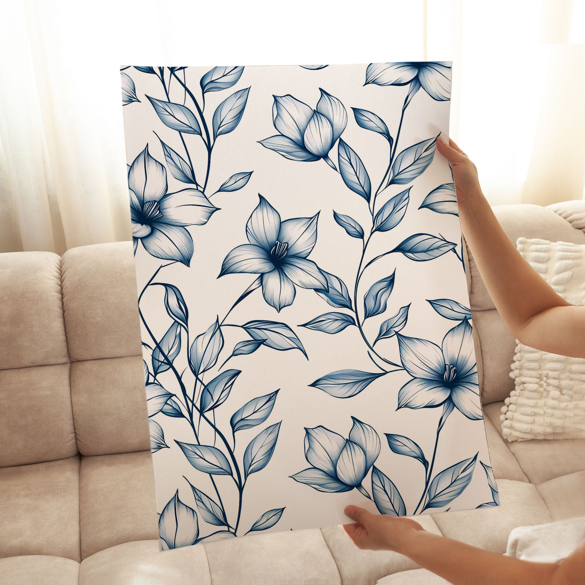 Winston Porter Floral Floral Symphony Dream VI Modern Unframed Art ...