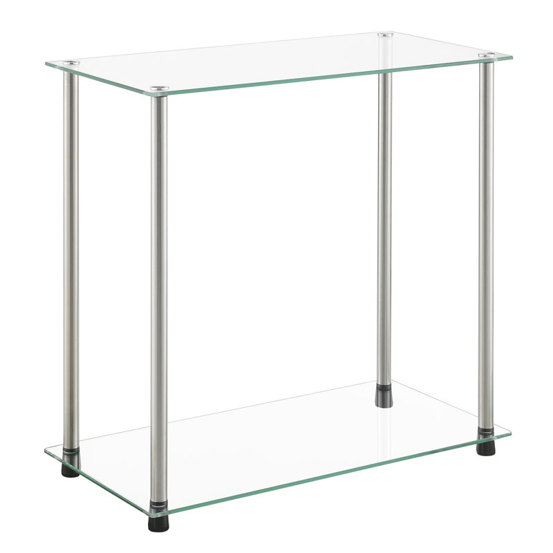 Ebern Designs Beckett Glass End Table & Reviews | Wayfair