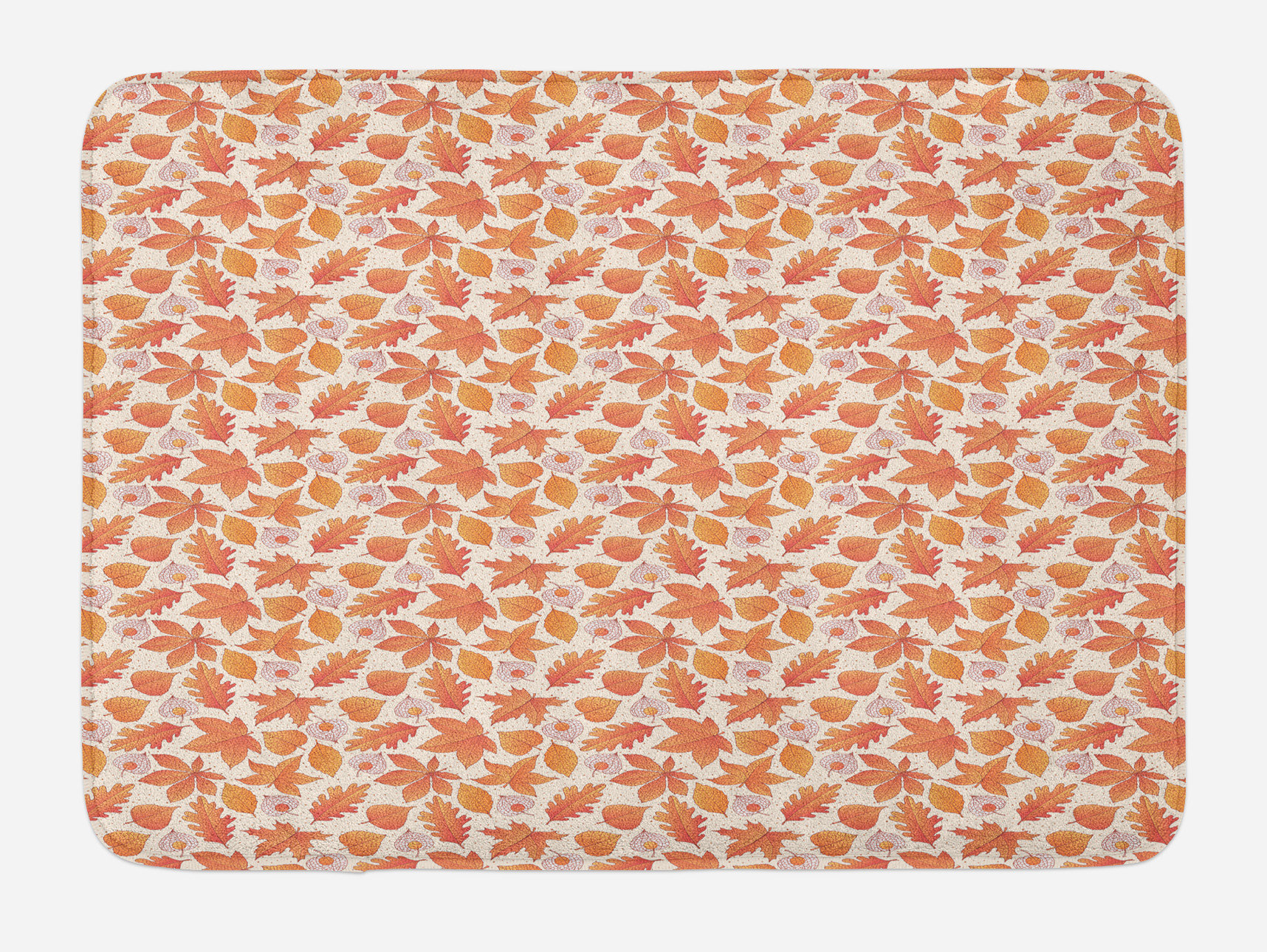 East Urban Home Mable Floral Bath Mat | Wayfair